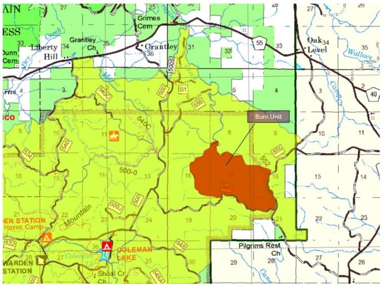 US Forrest Service Releases Information Regarding Prescribed Burn Today ...