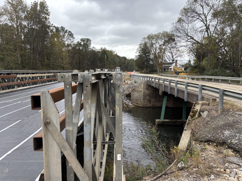 Bridge Replacement On Alabama Highway 273 North Of Leesburg, Traffic ...