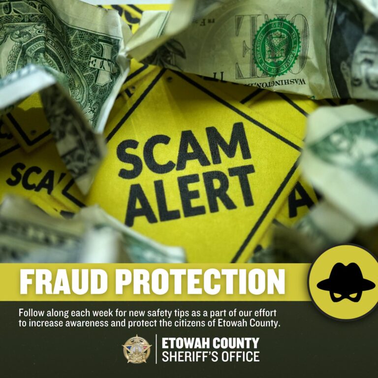 Etowah County Sheriff's Office Shares Scam Prevention Tips During ...